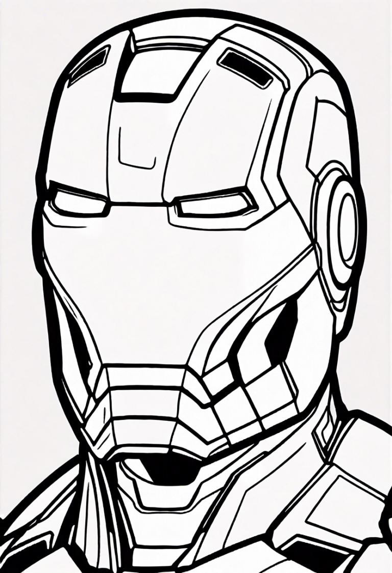 Iron Man Coloring Fun Coloring Page Colorbliss